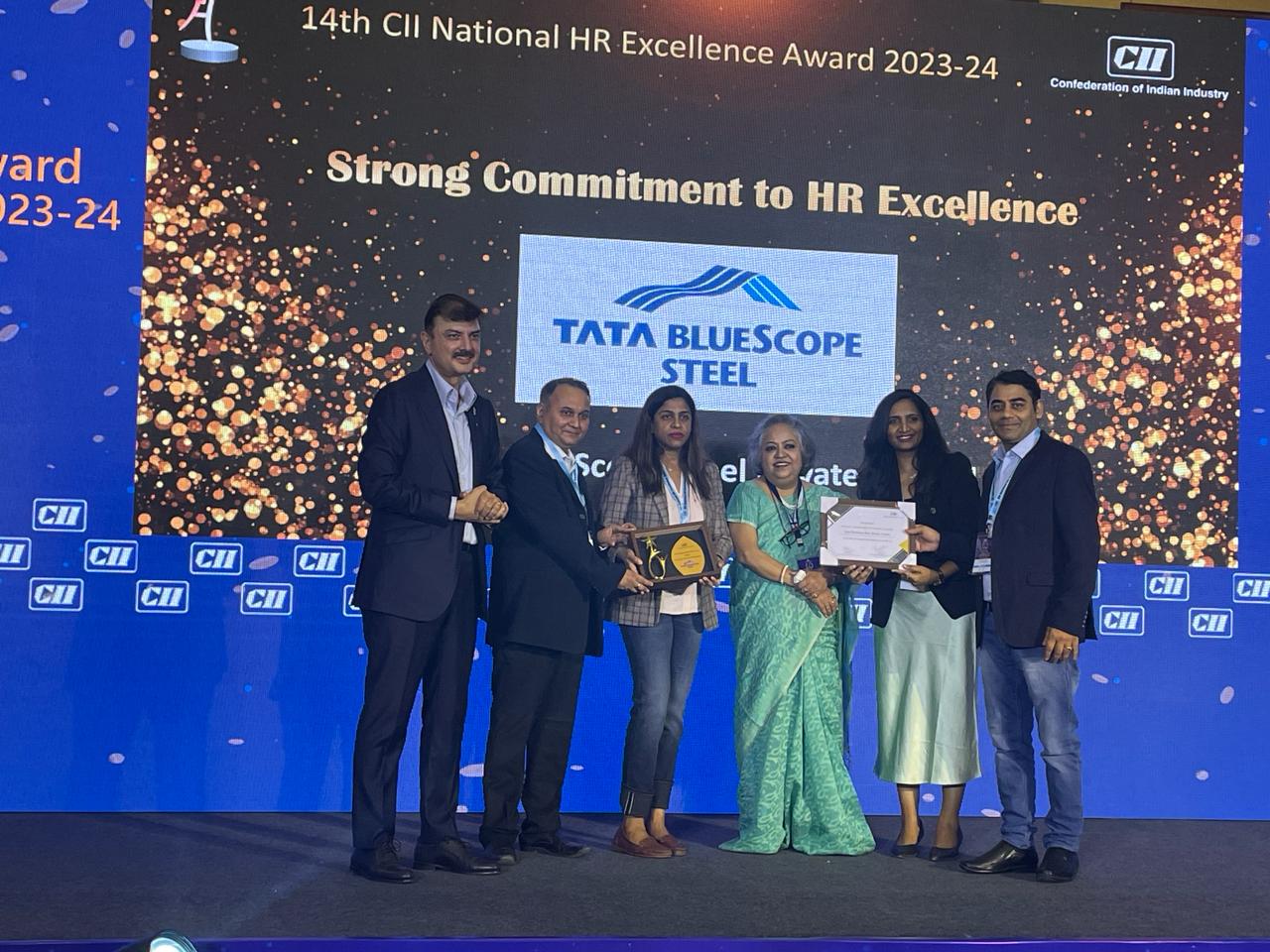 Tata BlueScope Steel awarded : टाटा ब्लूस्कोप को मिला एचआर एक्सीलेंस ...