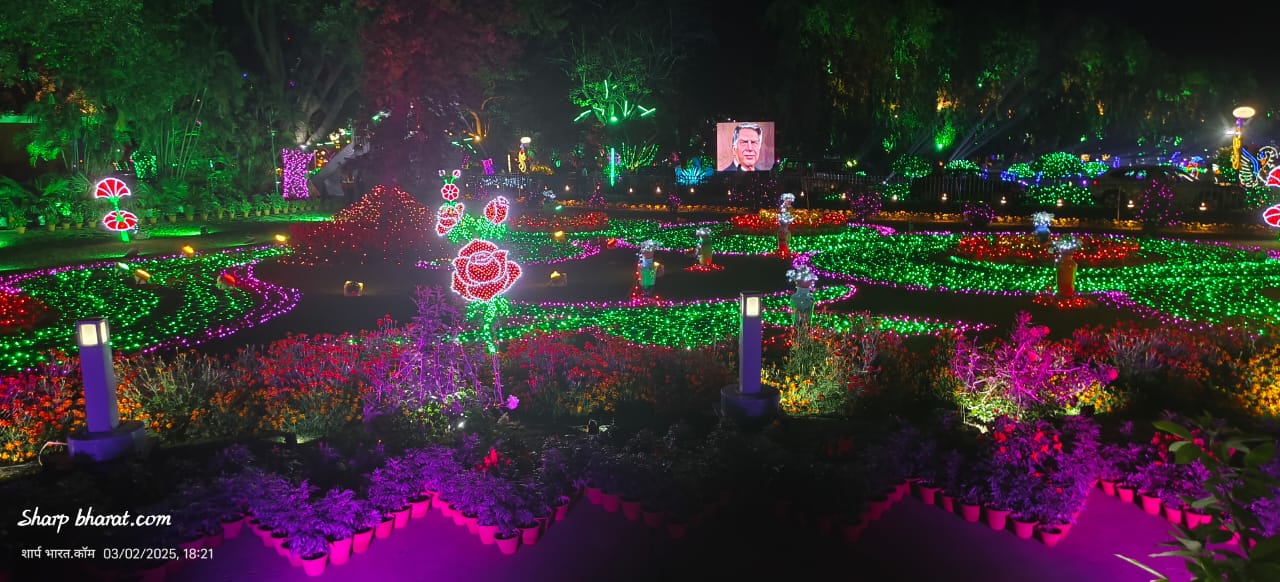 jamshedpur founders day : संस्थापक दिवस पर जुबिली पार्क में लगी लाइटिंग ...